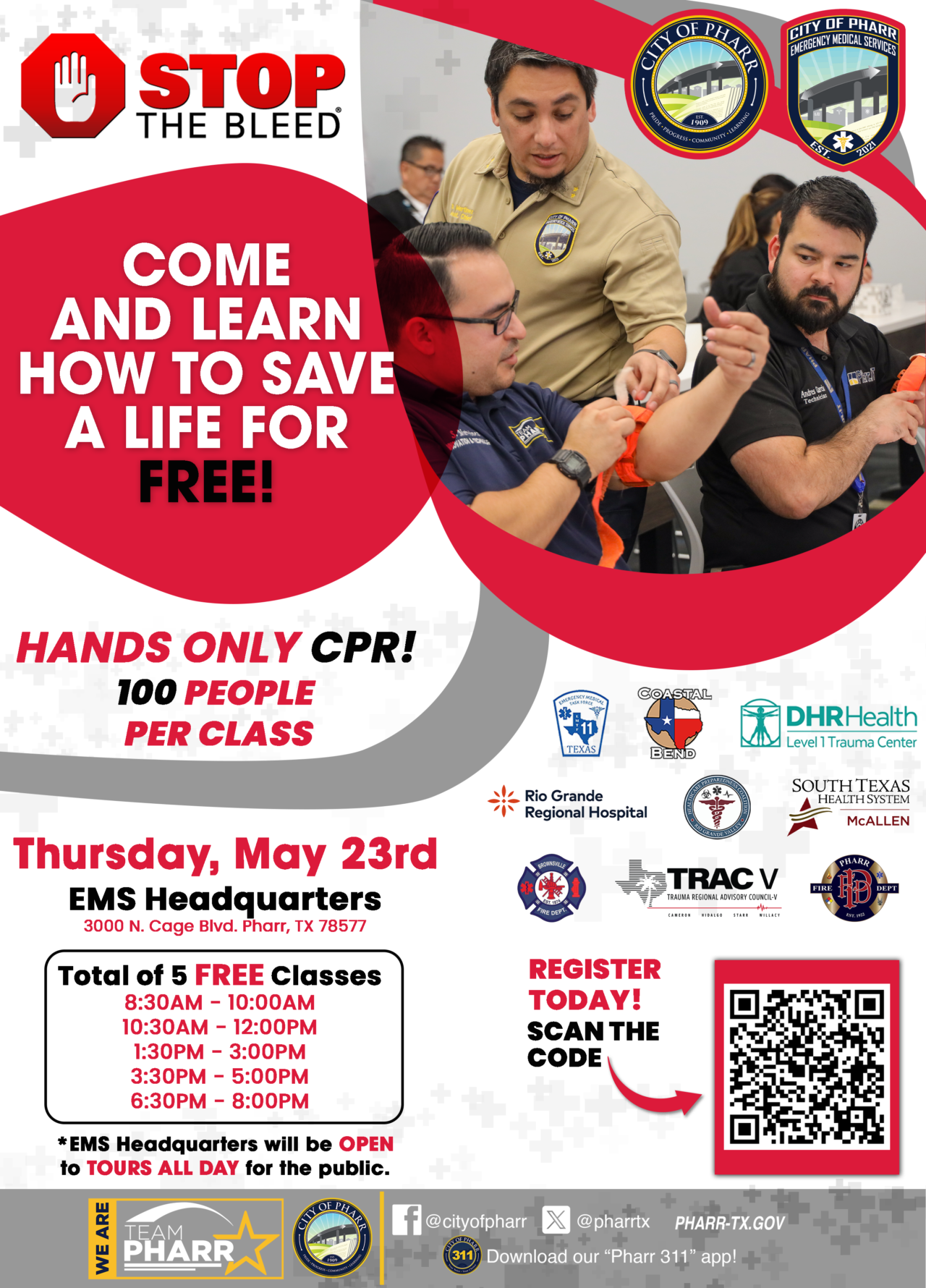 Stop the Bleed Day Training | TRAC-V
